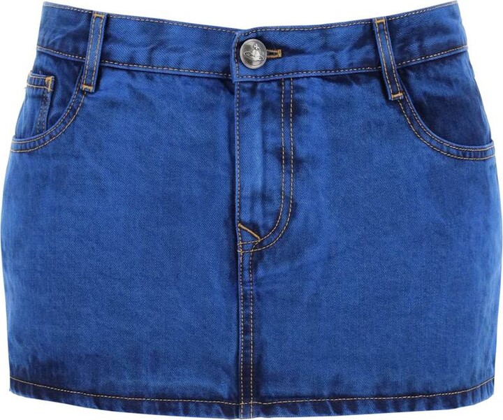 Vivienne Westwood denim foam mini skirt for - ShopStyle
