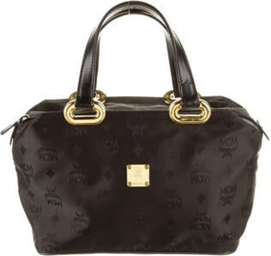 MCM Visetos Canvas Handle Bag - ShopStyle