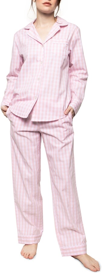 Petite Plume Gingham Pajamas - ShopStyle