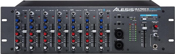 Alesis MultiMix 10 Wireless 10-Channel Rackmount Mixer With Bluetooth ...