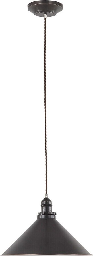 Loops 1 Bulb Ceiling Pendant Light Fitting Old Bronze LED E27 100W Bulb ...