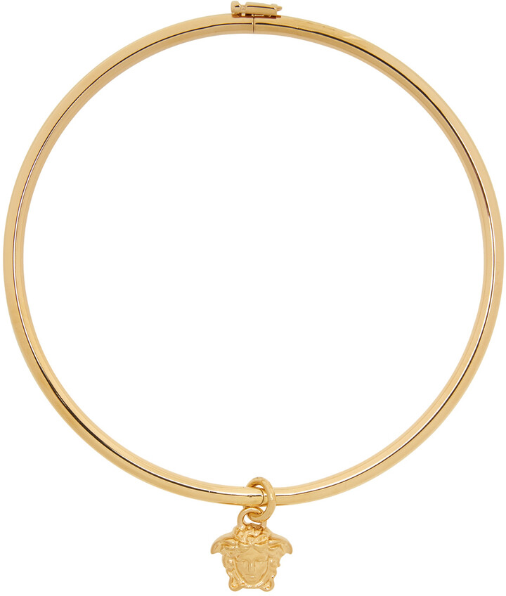 Versace Gold Medusa Aeternitas Choker - ShopStyle Jewelry