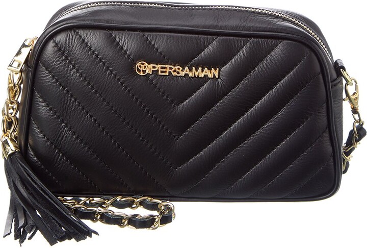 Persaman New York Danielle Quilted Leather Crossbody - ShopStyle