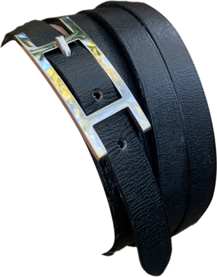 Hermes Hapi leather bracelet - ShopStyle