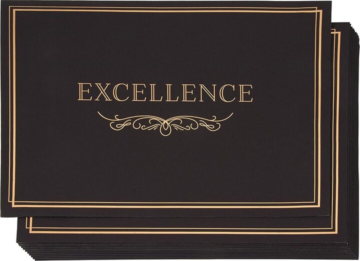 Paper Junkie 12 Pack Award Certificate Holder, Folder & Cover for ...