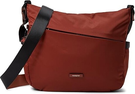 Hedgren Milky Way Large Crossover (Cherry Mahogany) Cross Body Handbags ...