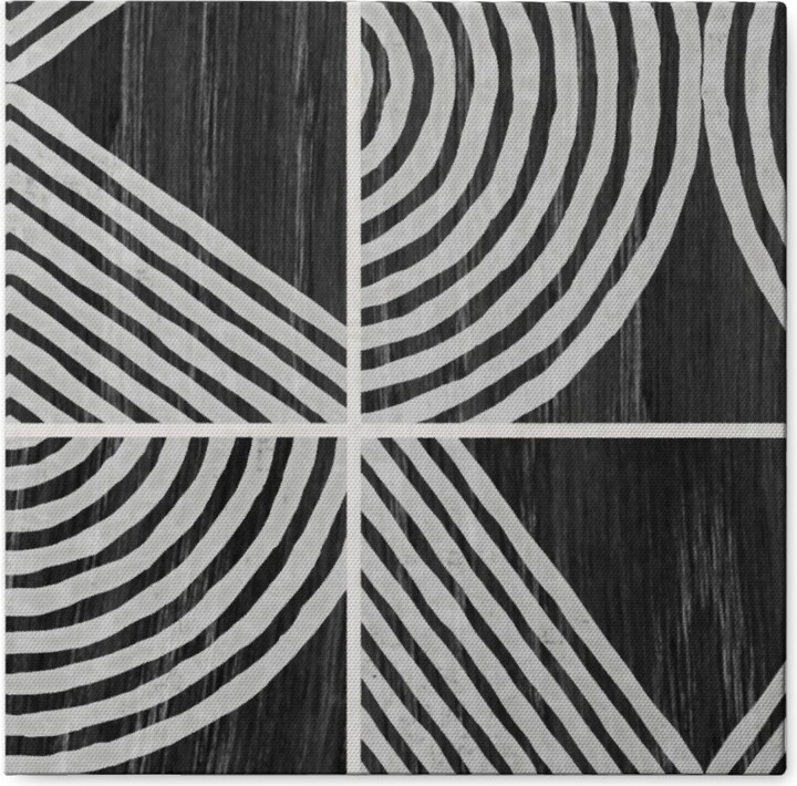 Shutterfly Canvas Photo Tiles: Boho Tribal Woodcut Geometric Shapes ...