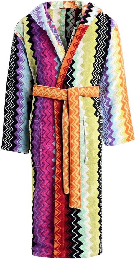 Missoni Home Giacomo Hooded Bathrobe - ShopStyle Robes