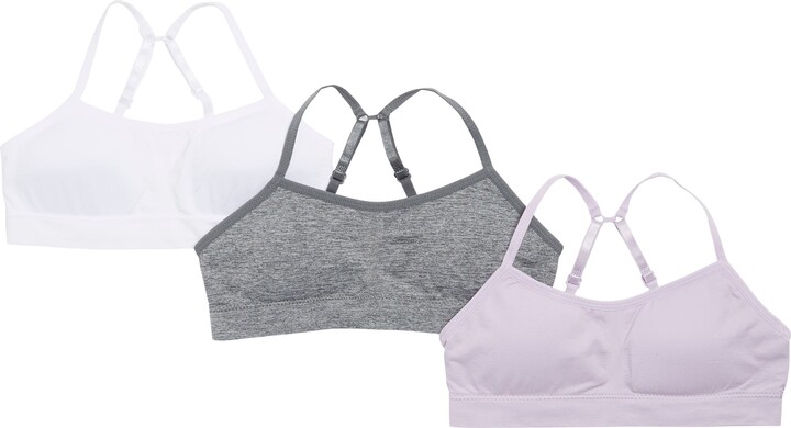 RENE ROFE GIRL Kids' Astrid 3-Pack Seamless Bralettes - ShopStyle