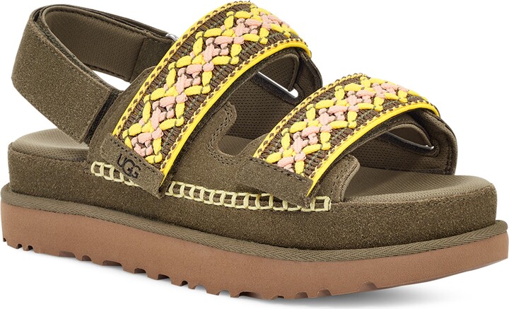 UGG Goldenstar Heritage Braided Slingback Platform Sandal - ShopStyle