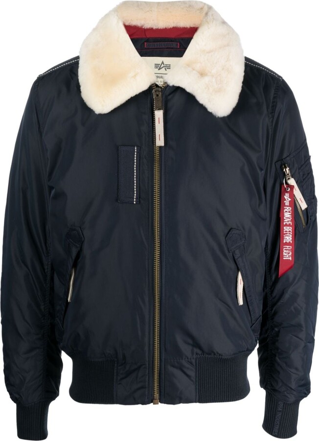 Alpha Industries Injector III bomber jacket - ShopStyle