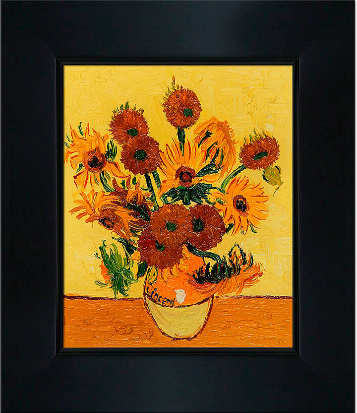 Museum Masters Vase With Fifteen Sunflowers By Vincent Van Gogh ...