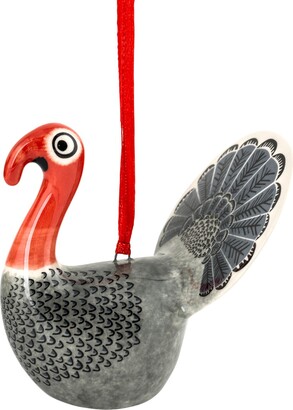 Hannah Turner Grey / Red Turkey Hanging Decoration - ShopStyle
