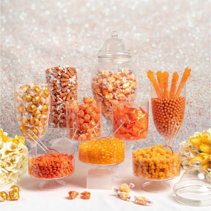 Just Candy 14 lbs+ Premium Orange Candy Buffet (Feeds 24-36 ...