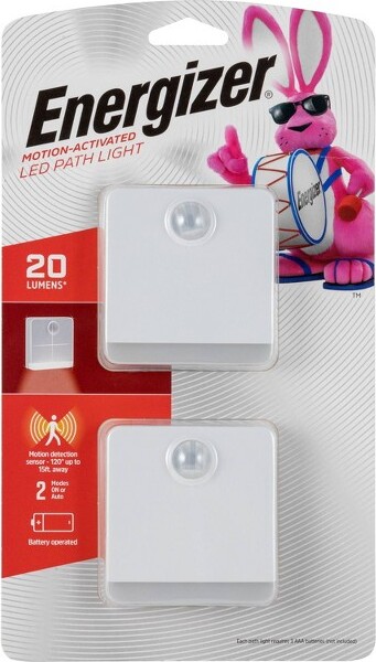 Energizer 2pk Battery Operated LED Mini Path Light: Outdoor Pathway ...