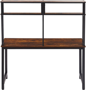 17 Stories 52 Inches Width Home Office Computer Desk With Hutch And ...