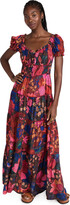 Farm Rio Mixed Snake Garden Maxi Dress - ShopStyle
