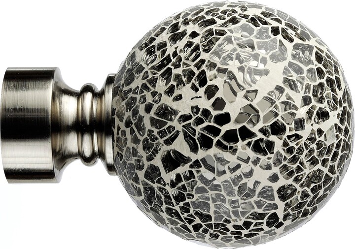 Dunelm Mix and Match Mirrored Ball Finials Dia. 28mm Silver - ShopStyle ...