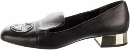 Gucci Soho Leather Flats - ShopStyle