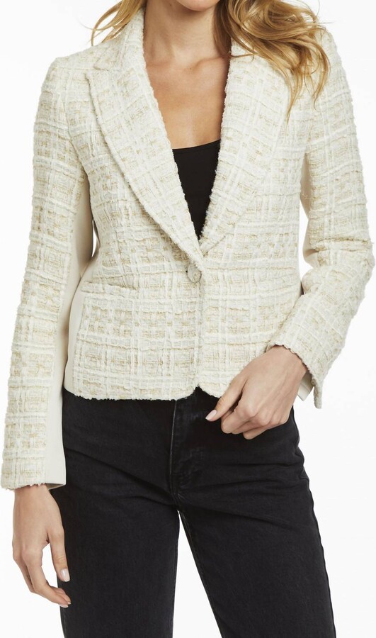 DREW Milo Jacket In Ivory - ShopStyle