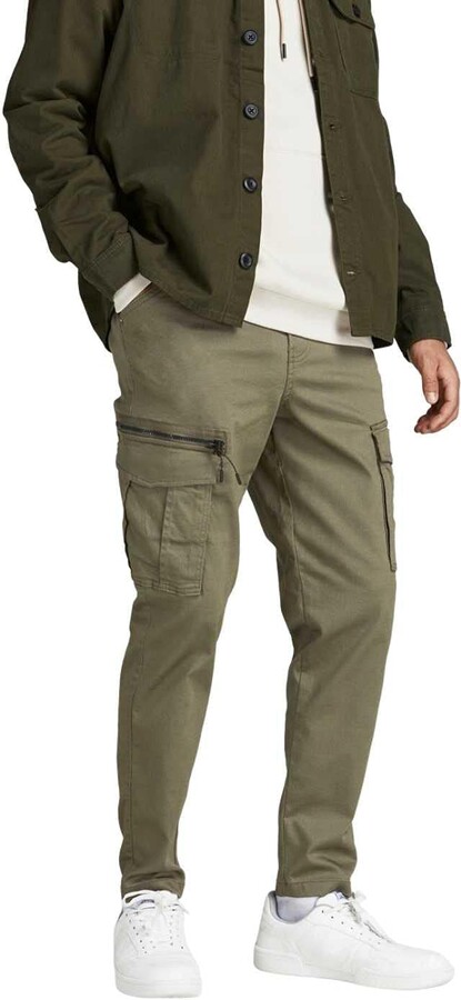 JACK&JONES JEANS INTELLIGENCE Men's JJIACE JJDEX Tapered AKM O. NOOS ...