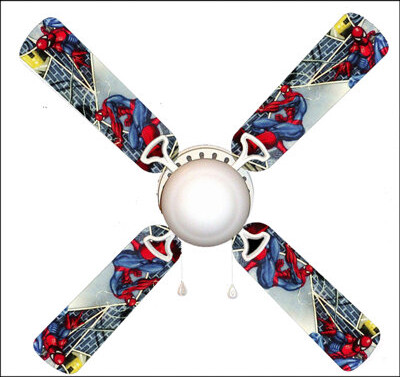 888 Cool Fans 42" 4 - Blade Flush Mount Ceiling Fan with Pull Chain and ...