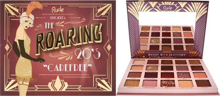 Rude Cosmetics The Roaring 20s Eyeshadow Palette - Carefree For Women 0 ...