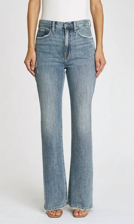 Pistola Denim Stevie High Rise Relaxed Flare Jean In Pulse - ShopStyle