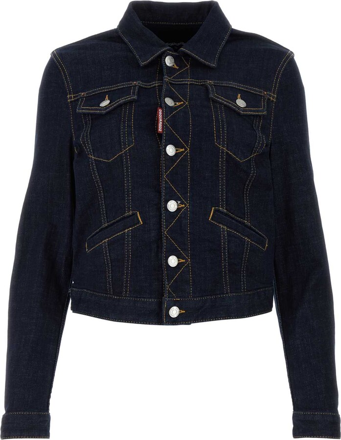 DSQUARED2 Stretch Denim Jacket - ShopStyle