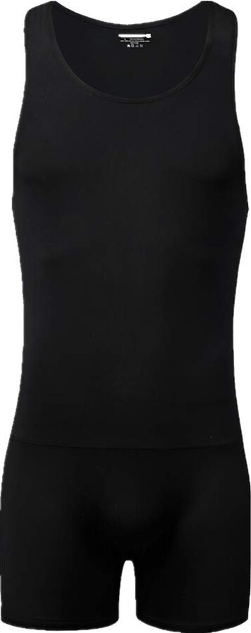 Juflam Men's Wrestling Singlet Athletic Leotard Bodysuit Gym Sportswear ...