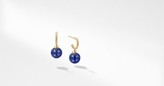 David Yurman Solari Hoop Earrings With Lapis Lazuli In 18K Gold - ShopStyle