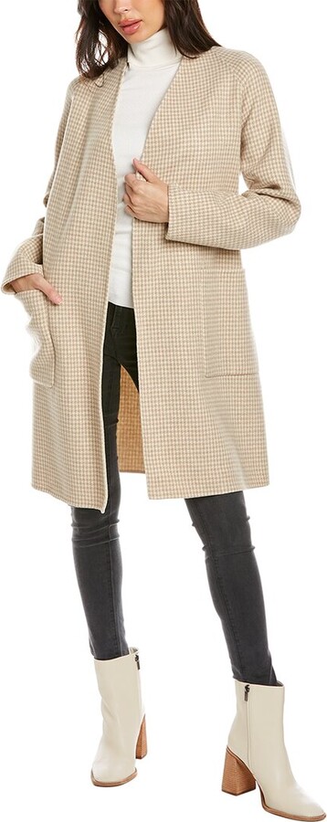 Theory Clean Robe Wool & Cashmere-Blend Coat - ShopStyle