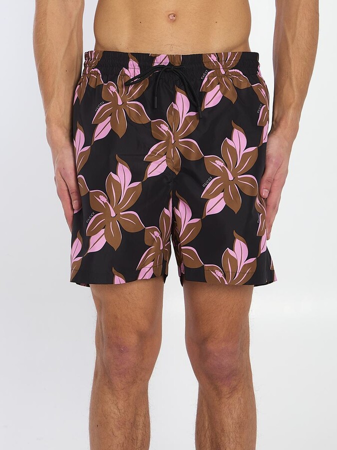 Gucci Infinity Print Swimsuit - ShopStyle Swimwear