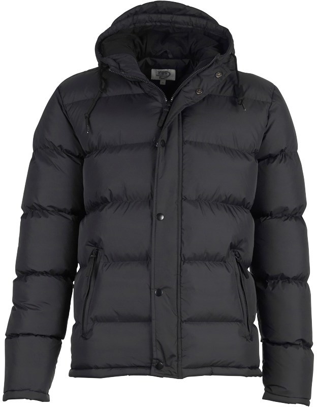 Kangaroo Poo Mens Padded Jacket Black - ShopStyle Outerwear