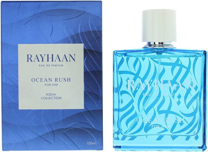 Rayhaan Ocean Rush Eau de Parfum 100ml Spray - ShopStyle Fragrances