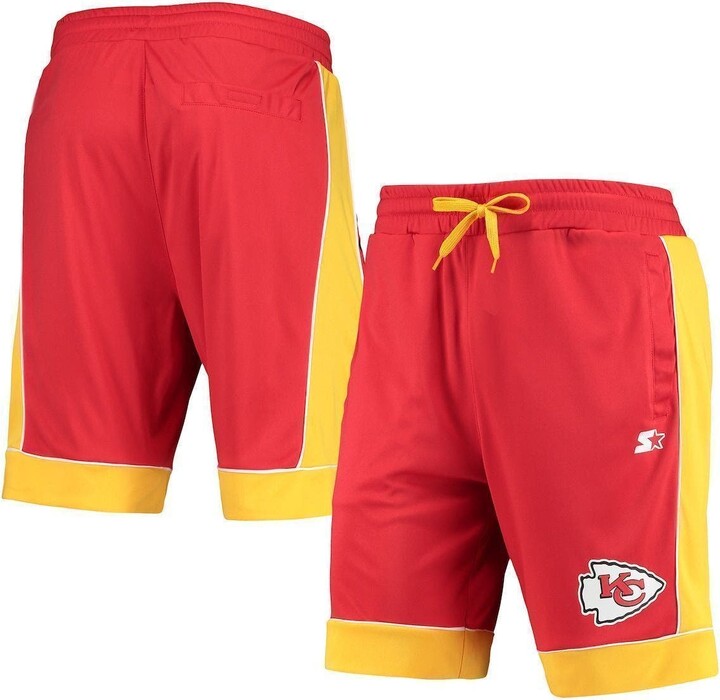Men's Starter Red/Gold Kansas City Chiefs Fan Favorite Fashion Shorts ...
