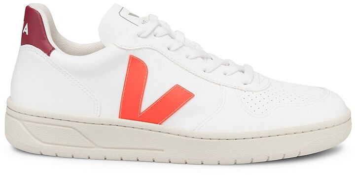 Veja V-10 Low-Top Sneakers - ShopStyle