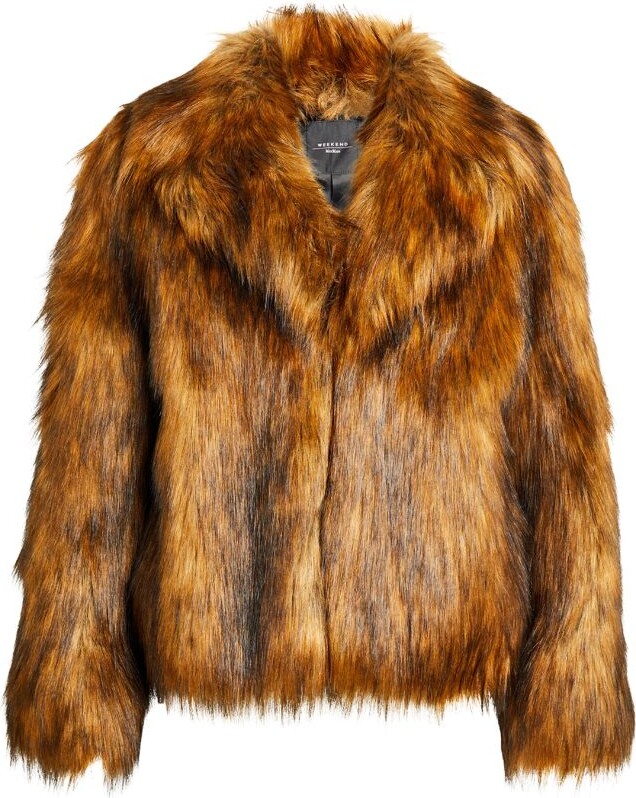 Weekend Max Mara Faux-Fur Coat - ShopStyle