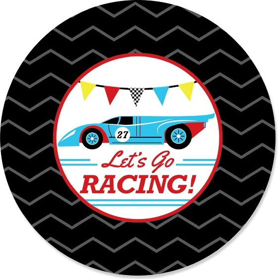 Big Dot of Happiness Let's Go Racing - Racecar - Baby Shower or Race ...