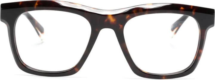 GIGI STUDIOS Verne tortoiseshell square-frame glasses - ShopStyle ...