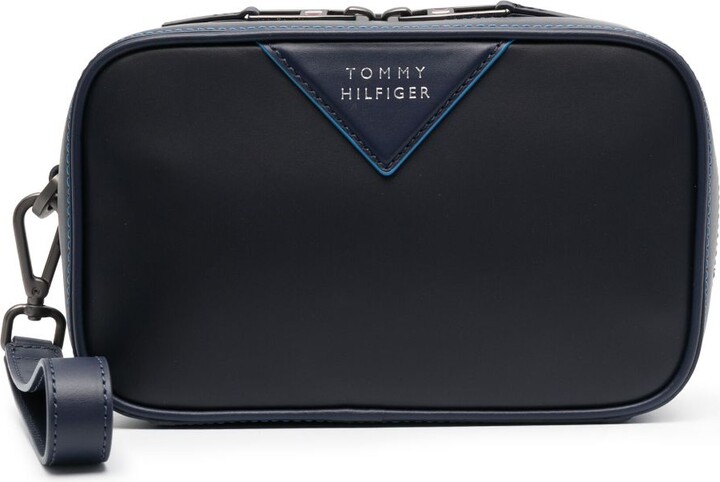 Tommy Hilfiger Logo-Lettering Rectangle Wash Bag - ShopStyle