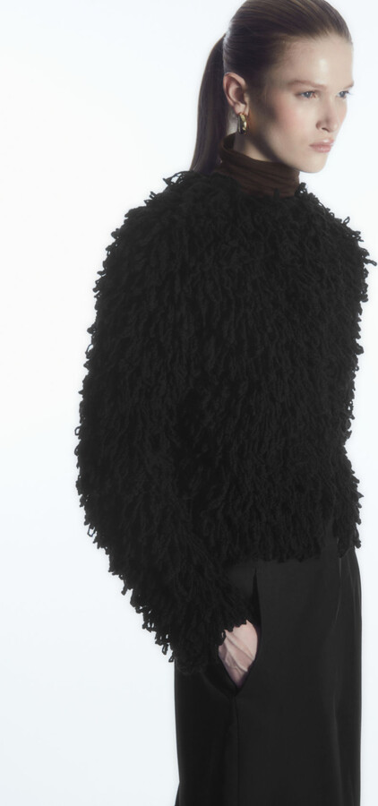 COS Loop-Knit Wool Jacket - ShopStyle