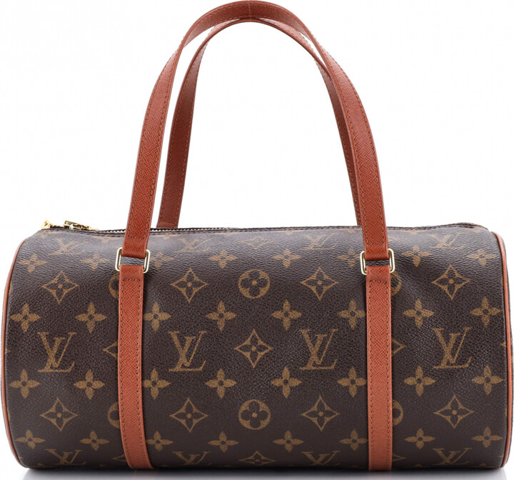 Louis Vuitton Papillon leather handbag - ShopStyle Tote Bags