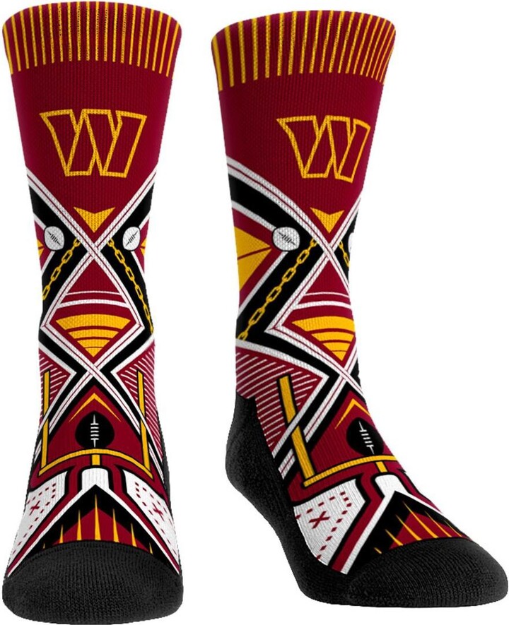Men's and Women's Rock 'Em Socks Washington Commanders Move the Chains ...