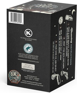 Bones Coffee Army of the Dark Chocolate 12 ct Cold Brew Pods Dark ...