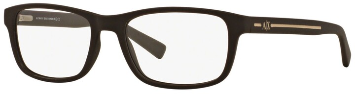 Ax Armani Exchange Armani Exchange AX3021 Men's Rectangle Eyeglasses ...