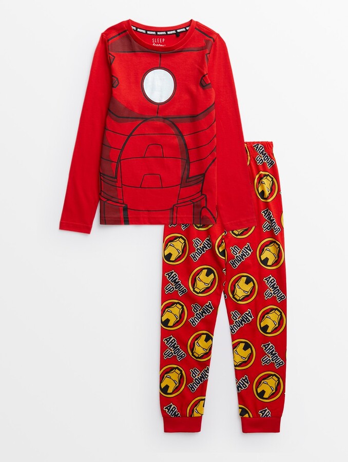 Disney Marvel Red Red Marvel Iron Man Pyjamas (4-5 Years) - ShopStyle