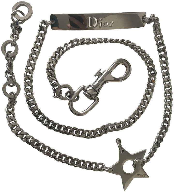 Christian Dior Silver Chain Belts - ShopStyle