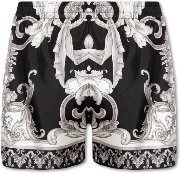 Versace Baroque Pattern Shorts - ShopStyle