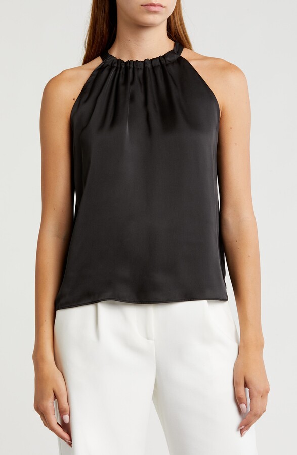 Melrose and Market Satin Halter Top - ShopStyle